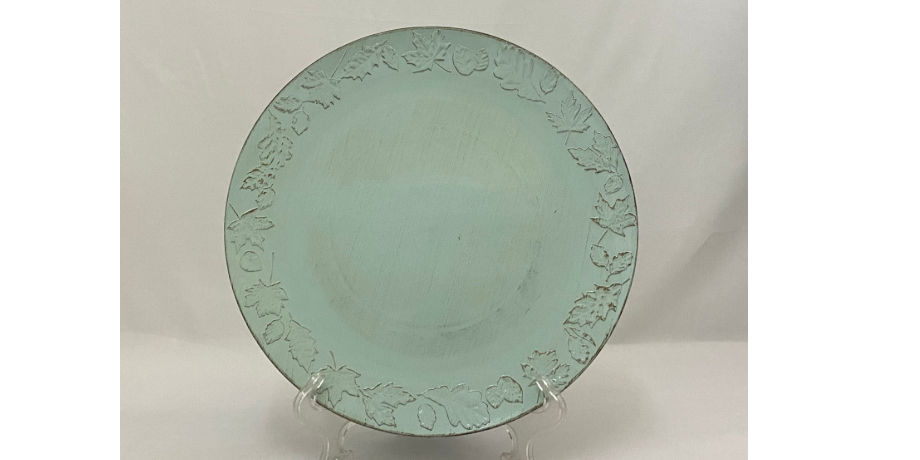 China Plastic cyan antique Charger Plates on Global Sources,plastic ...