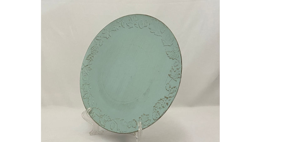 China Plastic cyan antique Charger Plates on Global Sources,plastic ...