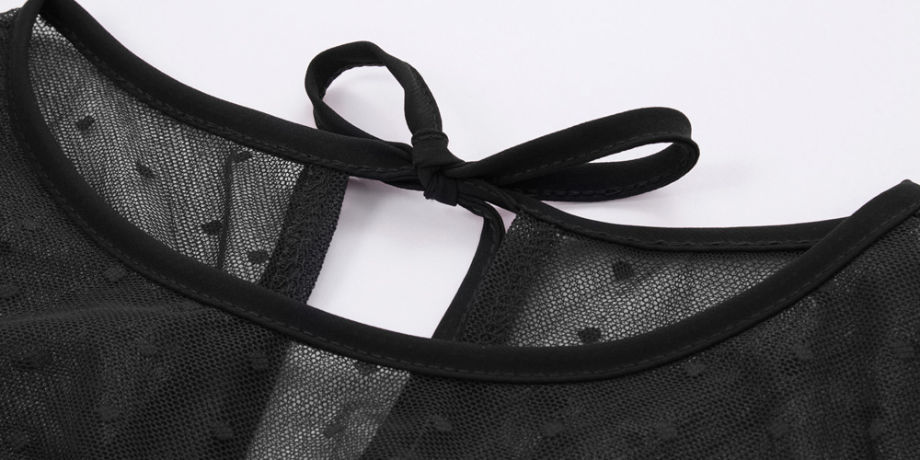 China OEM Customized Sexy Women See-Through Sheer Patchwork Hips ...