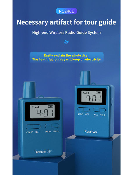 China New UHF frequency Wireless Tour Guide System For Tourist ...