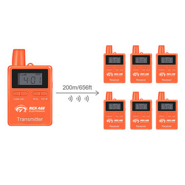 China New UHF frequency Wireless Tour Guide System For Tourist ...
