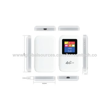 China Cat4 MIFI Router without screen, sim card support on Global ...