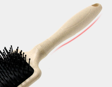 China Wheat Straw Comb Natural Biodegradable Hairdressing Comb Massage ...