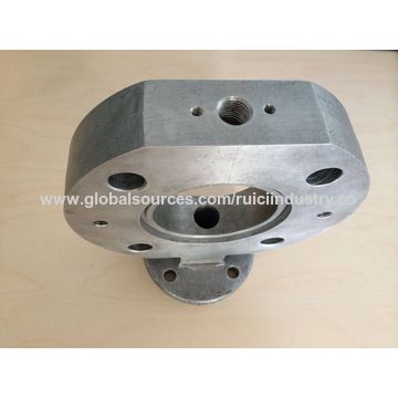 China Customs design gravity casting permanent mold aluminum valve body ...