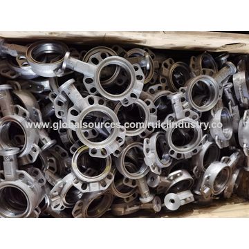 China Customs design gravity casting permanent mold aluminum valve body ...