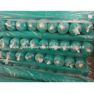 China HDPE 150gsm blue or other color anti wind net, simple in ...