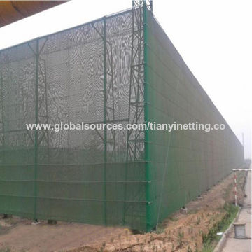 China HDPE 150gsm blue or other color anti wind net, simple in ...