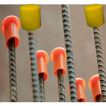 China PE 12-28mm Safety cap for steel to protect the personal safety of ...