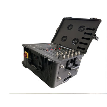 China 600W high power mobile phone IED UAV jammer for military or VIP ...