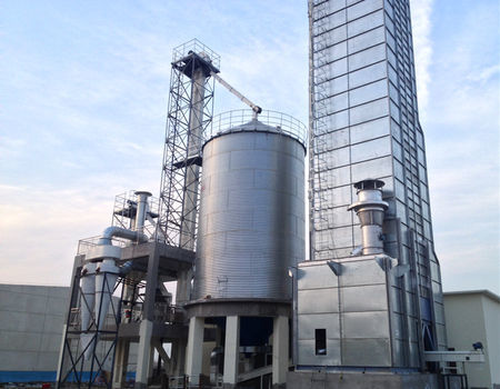 China FM WORLD high quality tower grain dryers,300T,Apply for paddy ...