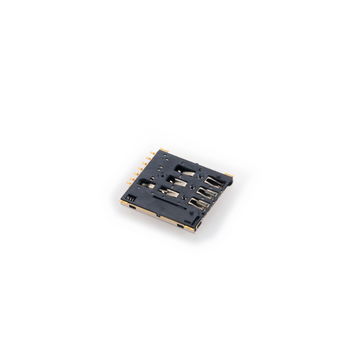 China 6PIN Push-push NANO SIM card connectors H1.35mm sim card readers ...