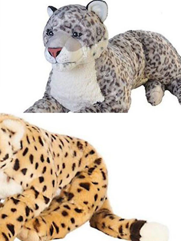 China Jumbo Cheetah Plush Giant Stuffed Animal Plush Toy Gifts for Kids ...