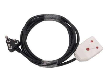 China South Africa male plug to side by side female socket extension ...