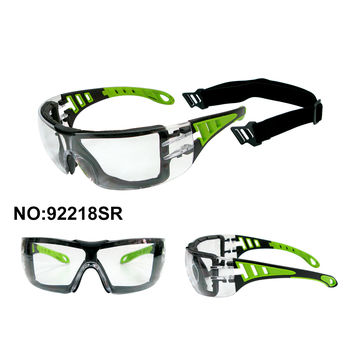 Taiwan Safety Glasses with non-slip, dual-injected temples, CE ...