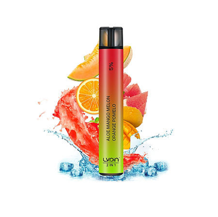 Newest Super 2-in-1 2000 puff E Cigarette Vape Pod Disposable vape ...