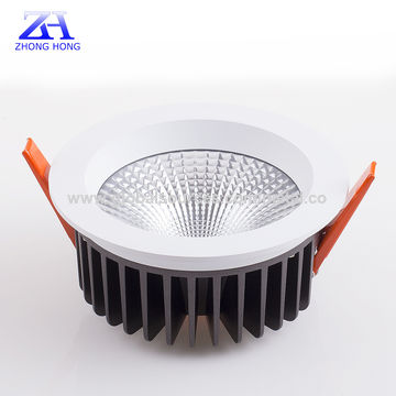 China Anti-glare IP44 Recessed 7W 9W 12W 15W 18W 20W 24W 30W 40W 50W 8 Inch COB LED Downlight on ...