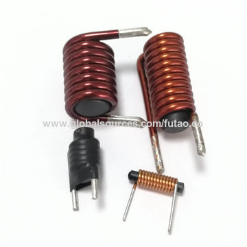 China Magnetic Bar Inductor 6*20 ferrite rod bar core coil filter ...