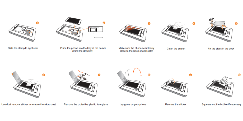 China Innovative Professional Universal Applicator with Tempered Glass ...