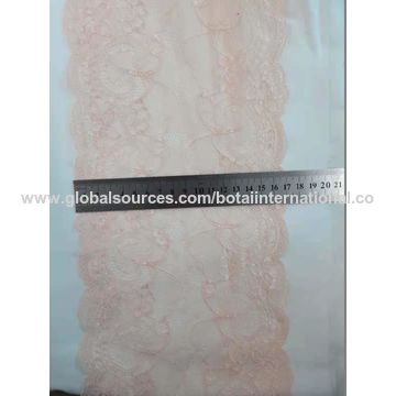 China 17cm stretch gallon lace on Global Sources,gallon lace,Bridal ...