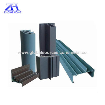 China Powder Coated Square Tube of Inner Aluminum Extrusion Profile on ...