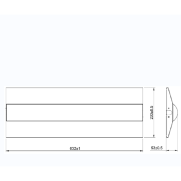 China Reverse Fuji Type W230mm Integrated grille lamp on Global Sources,LED