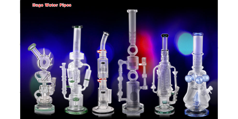 China Wholesale Water bottle bong Portable glass bong weed Dual ...