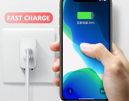 China Custom length USB cable with lightning, USB C, micro plug on ...