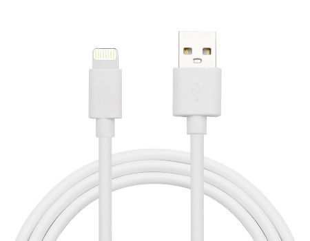 China Custom length USB cable with lightning, USB C, micro plug on ...