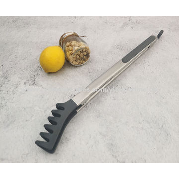 China Stainless Steel Food Tongs with Silicone Tips Non-stick Tongs for ...
