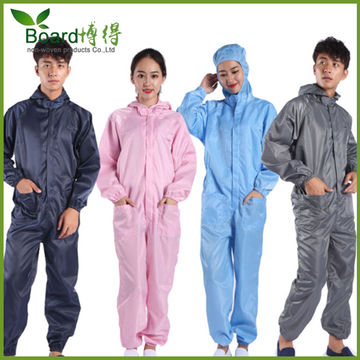 China Clean room Anti-static dust free clothing esd dustproof work ...