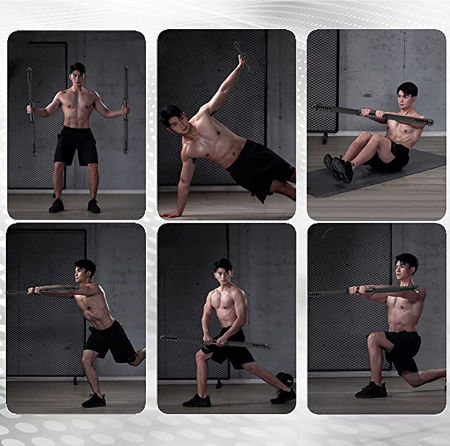 Flexi Bar,Portable High Frequency Vibration Training Bar Aerobic ...