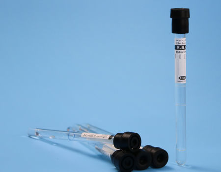 Red Lid Blood Collection Vacuum Tubes, blood collection Venous blood ...