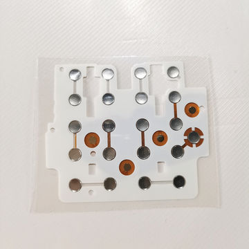 China Customized snap metal domes array tactile dome sheet for panel ...