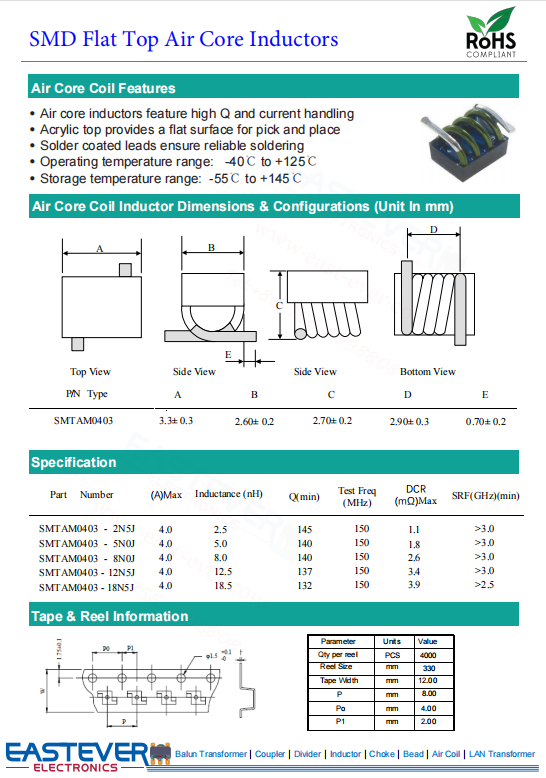 China Air Core Coil on Global Sources,hollow coil,Balun,electronic ...