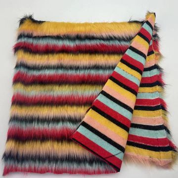 China High pile fake fur jacqurd artificial fur on Global Sources,fake ...