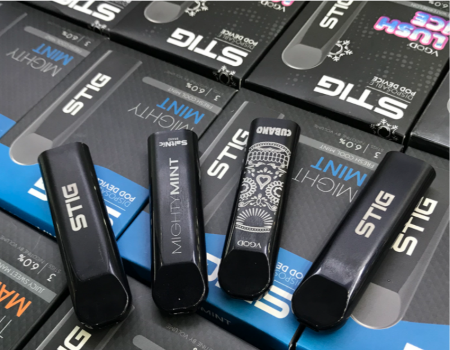 Authentic VGOD STIG Salt Nicotine Stig 300 puff disposable Vape ...