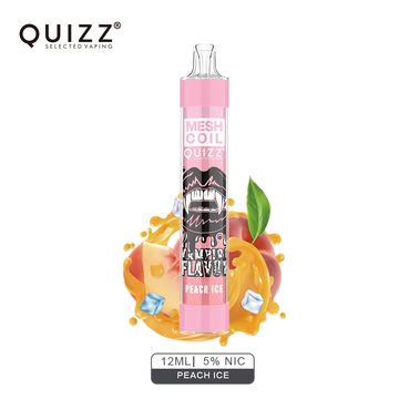 China 4000 puffs Disposable vape QUIZZ QD30 plus 5% saltNic on Global ...