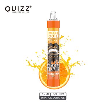 China 4000 puffs Disposable vape QUIZZ QD30 plus 5% saltNic on Global ...