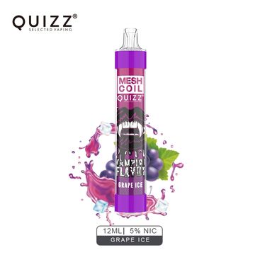 China 4000 puffs Disposable vape QUIZZ QD30 plus 5% saltNic on Global ...