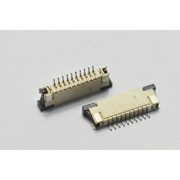 China Factory supply 1.00mm Upper Contact 2.5H 10P FPC Connectors on ...