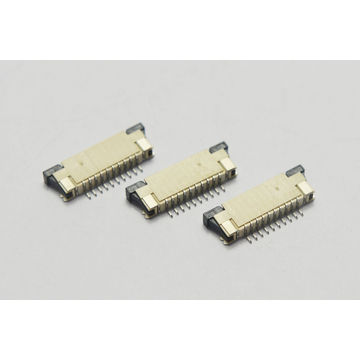 China Factory supply 1.00mm Upper Contact 2.5H 10P FPC Connectors on ...