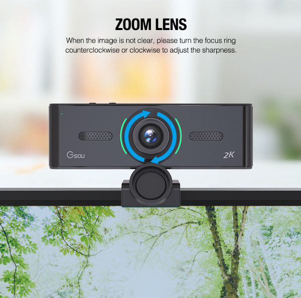 China Gsou K2 Webcam 2K 1080P 60fps Resolution Popular design on Global ...