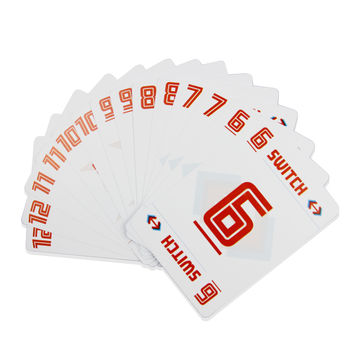 China Custom Poker Club 100% New PVC/Plastic Poker Playing Cards on ...