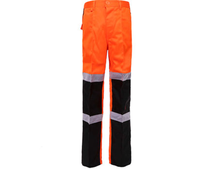 China Work trousers with reflective stripes hi vis work pants on Global ...