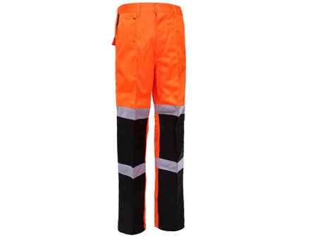 China Work trousers with reflective stripes hi vis work pants on Global ...