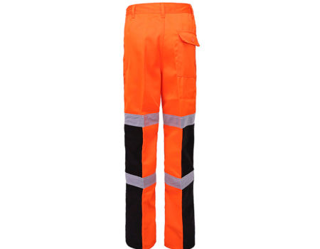 China Work trousers with reflective stripes hi vis work pants on Global ...