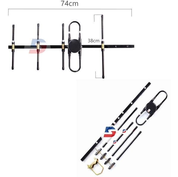 China Aluminium Alloy fully welded 400-470MHz 7dBi 3 elements UHF yagi ...