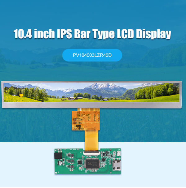 China Kingtech 10.4 inch high brightness bar type 1024x100 ips touch screen lcd display on ...