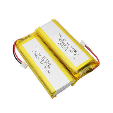 China Flat Lithium-ion battery packs 3.7v 3000mah 11.1wh 103085 on ...