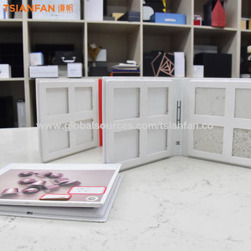 China Tile Catalogue Cardboard Samples Book Specimen Custom Quartz ...